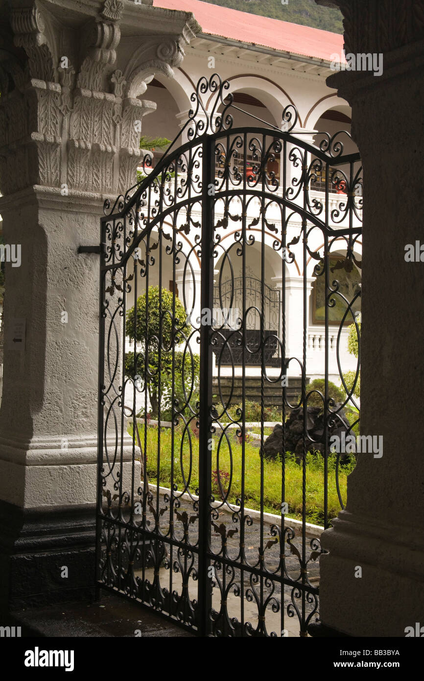 Open Wrought Iron Gates