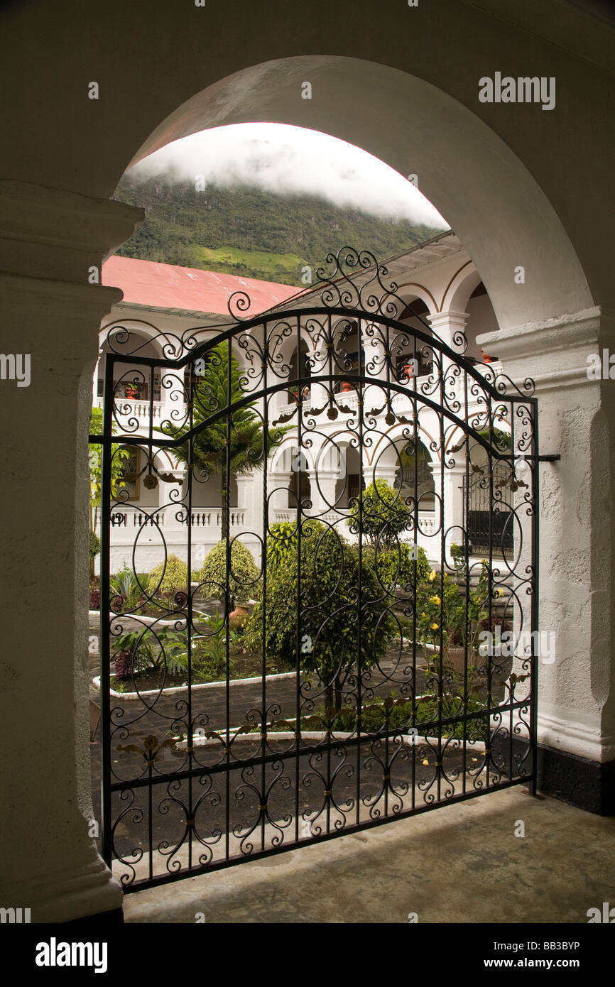 Open Wrought Iron Gates