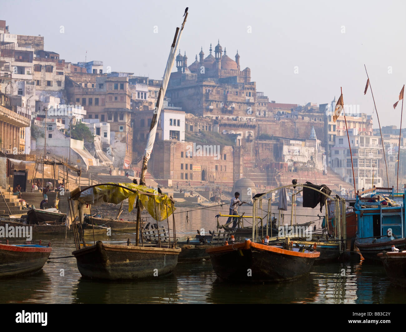 Varanasi cityscape; India Stock Photo - Alamy