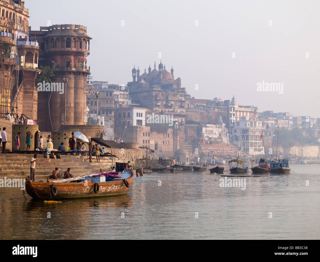 Varanasi cityscape; India Stock Photo - Alamy