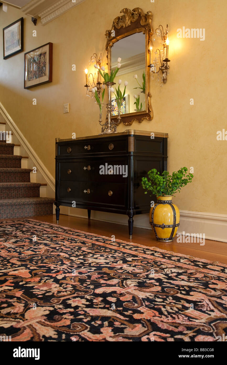 Entry hall in showcase resident Stock Photo - Alamy