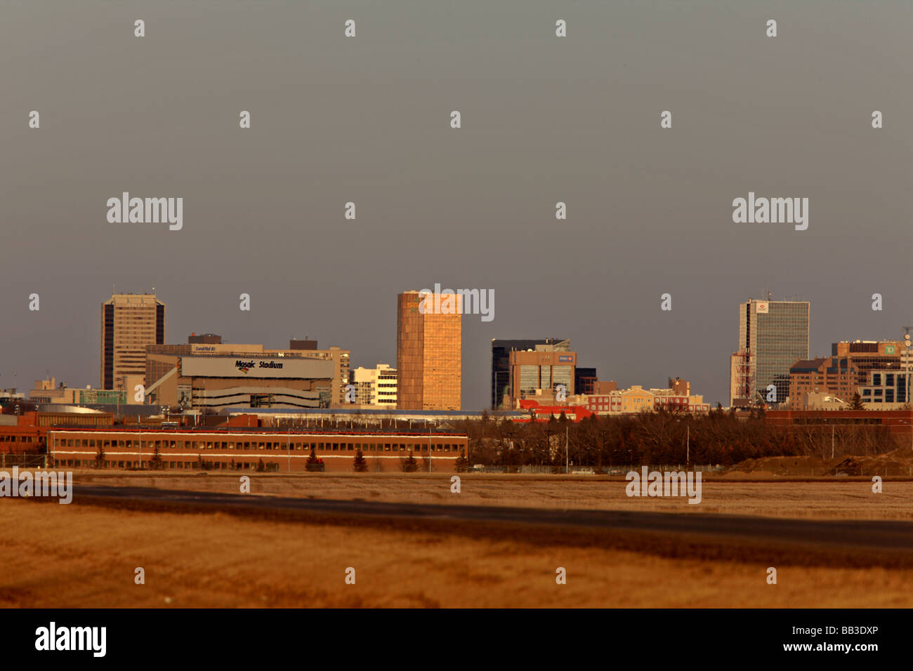 Regina Saskatchewan Skyline Stock Photo - Alamy