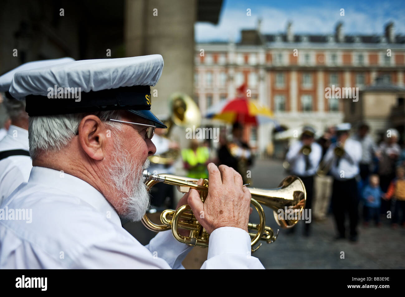 Playing brass band hi-res stock photography and images - Alamy