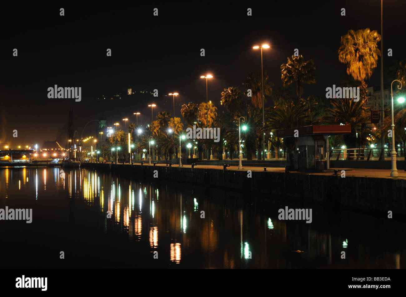 Barceloneta promenade hi-res stock photography and images - Alamy