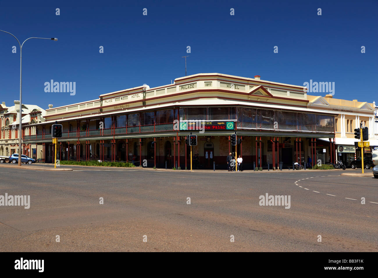 Palace Hotel Kalgoorlie Stock Photo - Alamy
