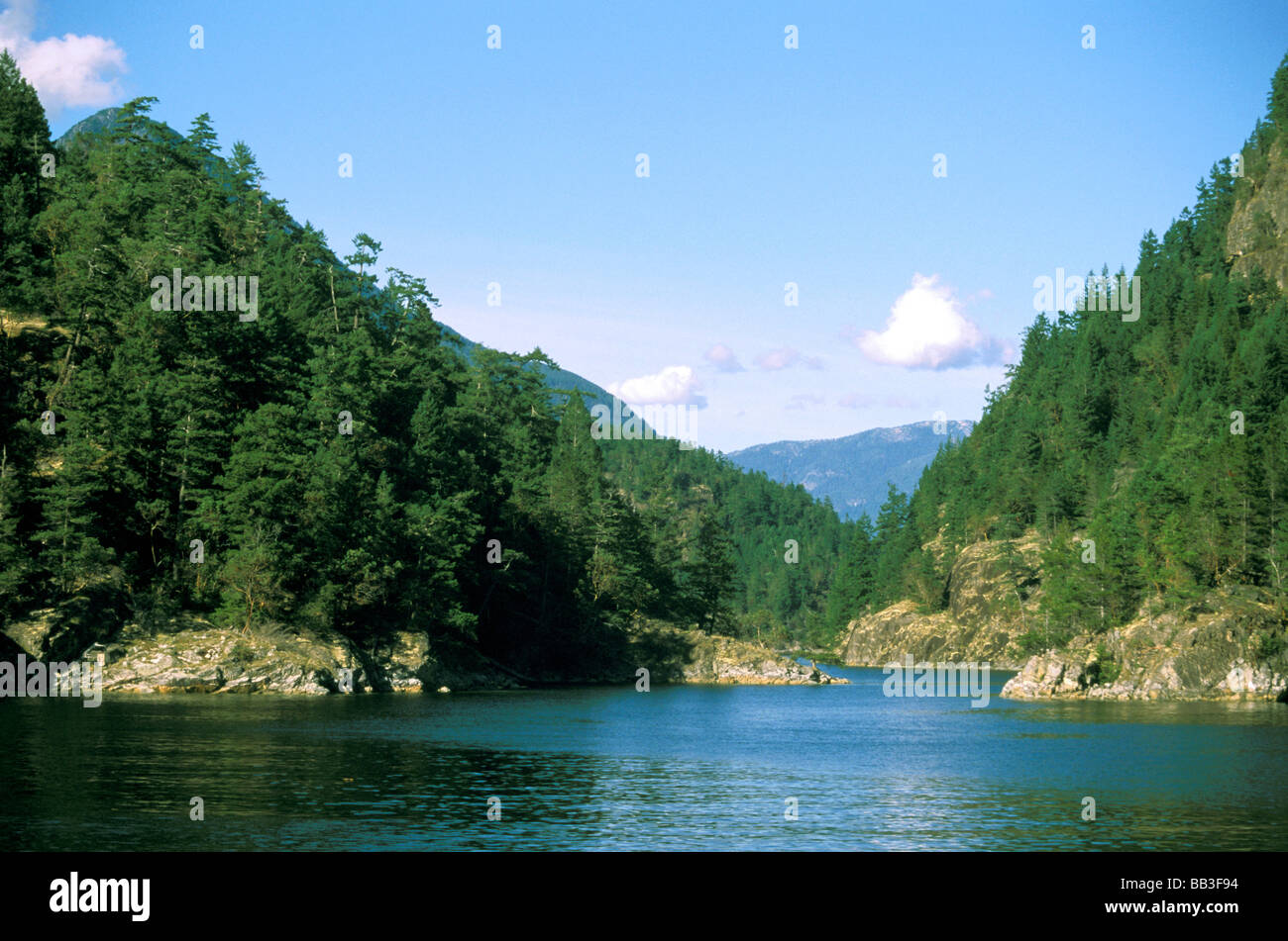 North America, Canada, British Columbia, Desolation Sound. Scenic ...