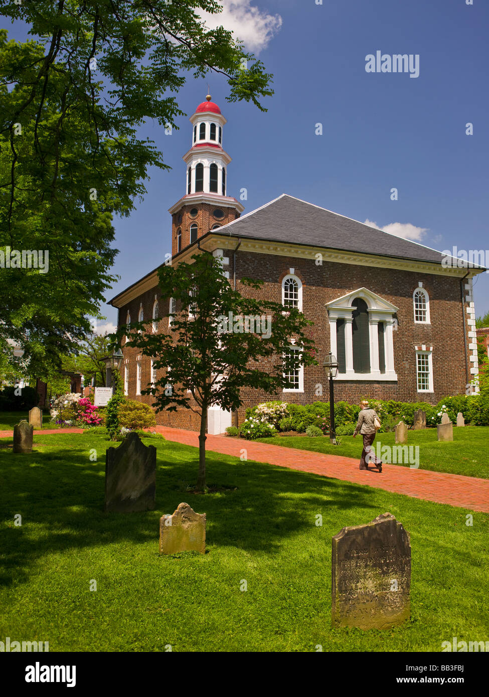 ALEXANDRIA VIRGINIA USA Christ Church Stock Photo - Alamy