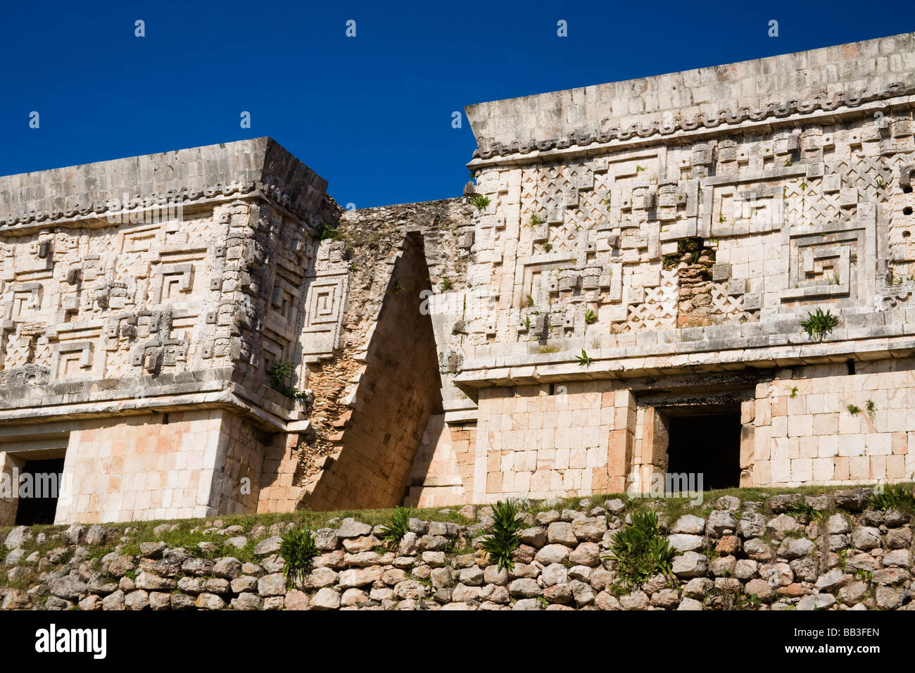 North America, Mexico, Yucatan, Uxmal. Uxmal Stock Photo - Alamy