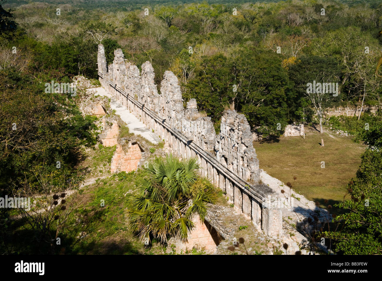 North America, Mexico, Yucatan, Uxmal. Uxmal Stock Photo - Alamy