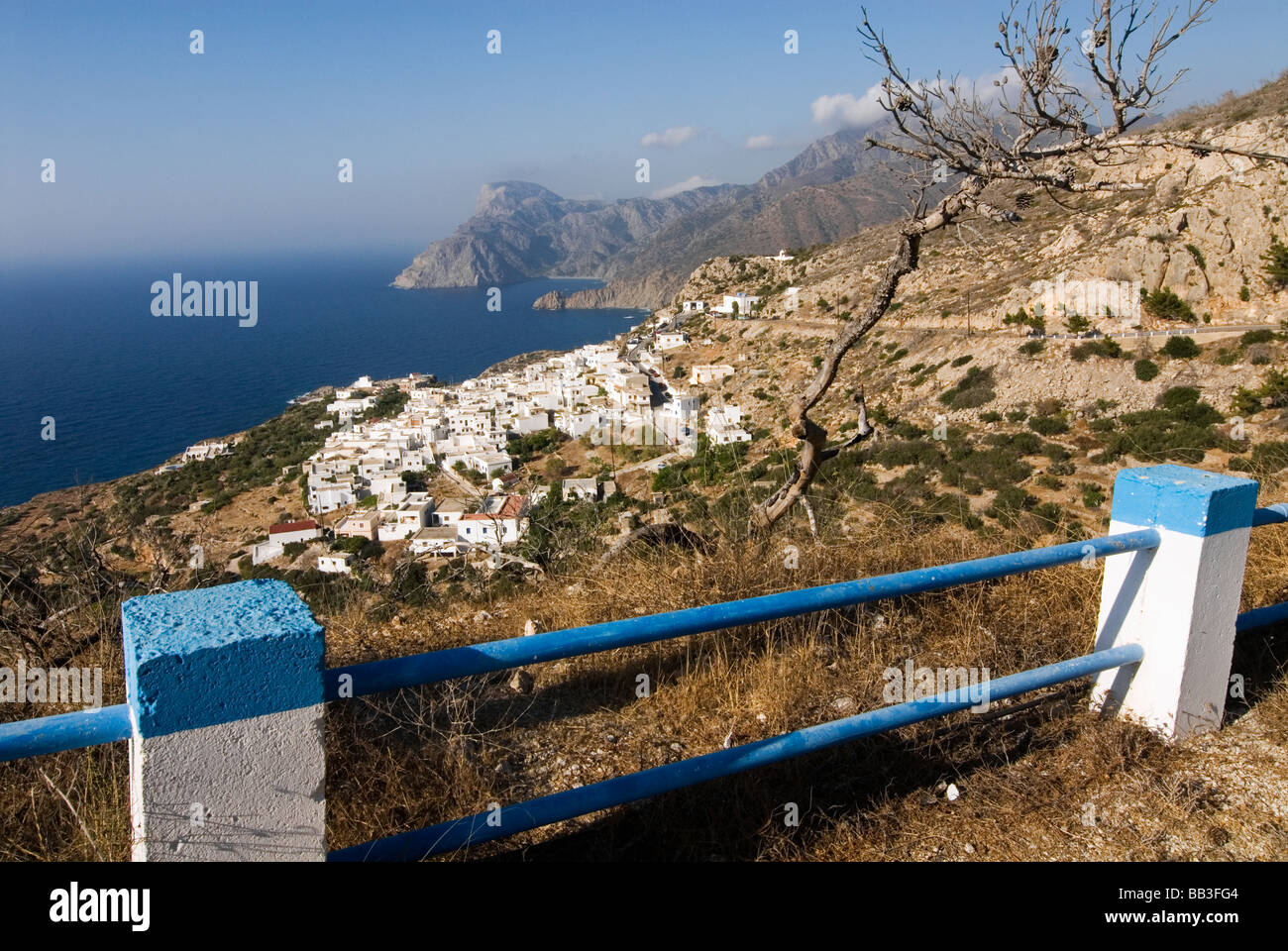 Greek Island Karpathos: Mesochori Stock Photo - Alamy