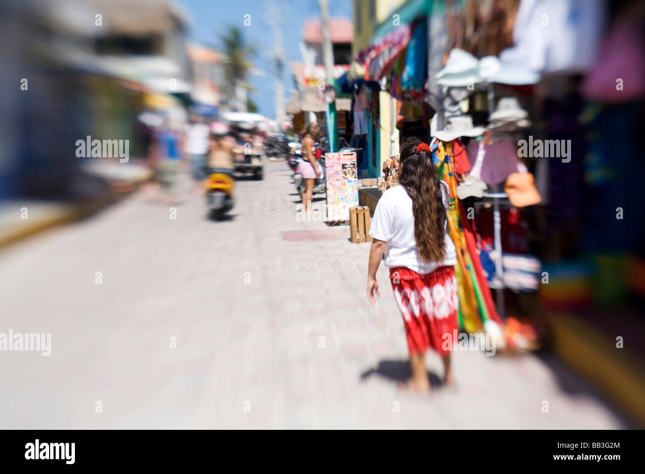 Mexico, Quintana Roo, Isla Mujeres. Isla Mujeres is the name of a small ...