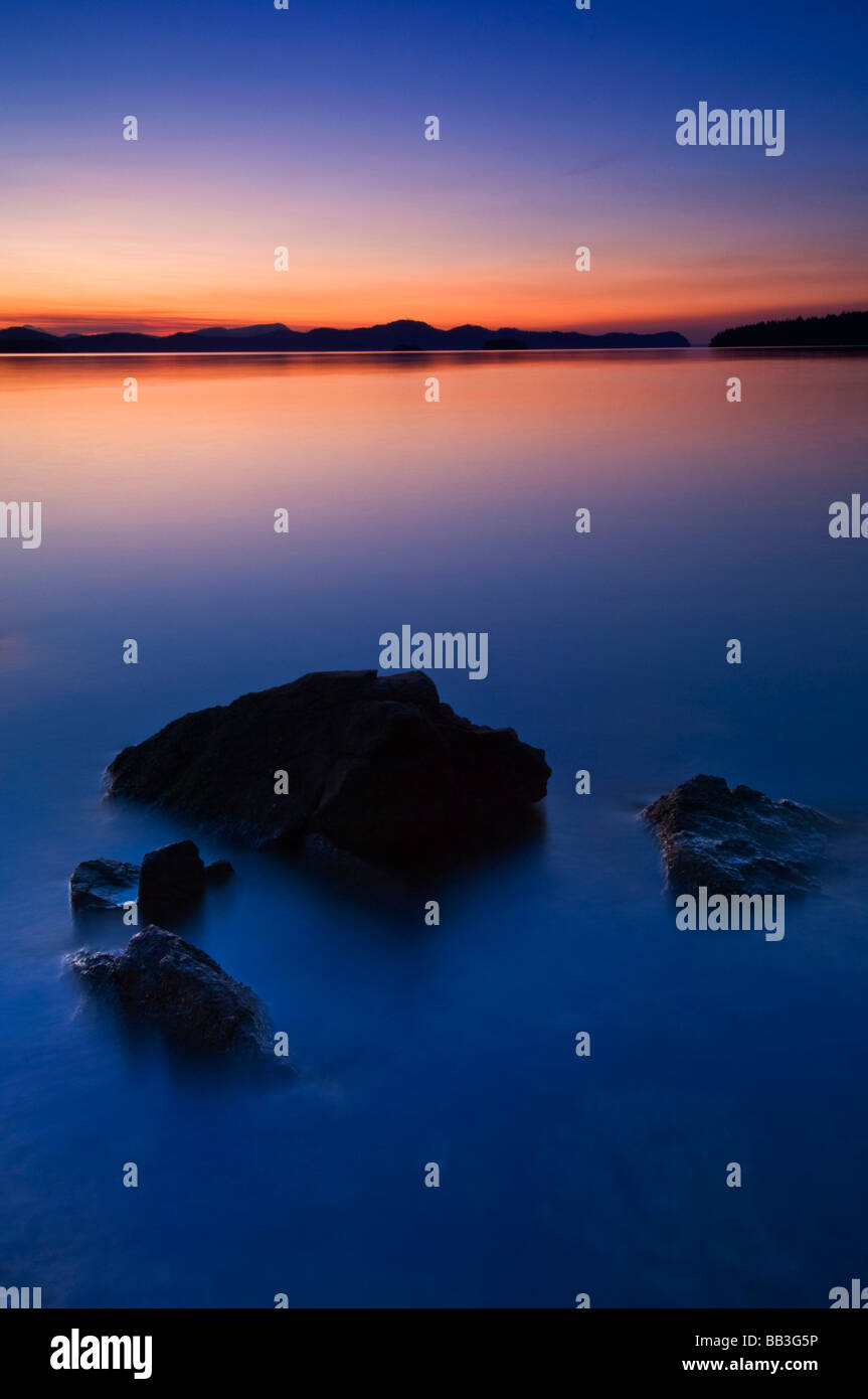 Canada british columbia spring island beddis hi-res stock photography ...