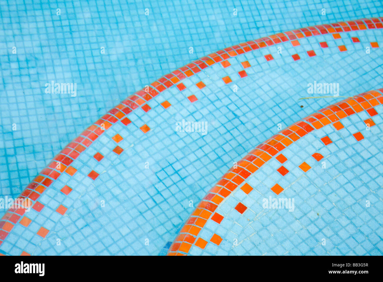 North America Mexico Yucatan Merida. Tile steps leading into the ...