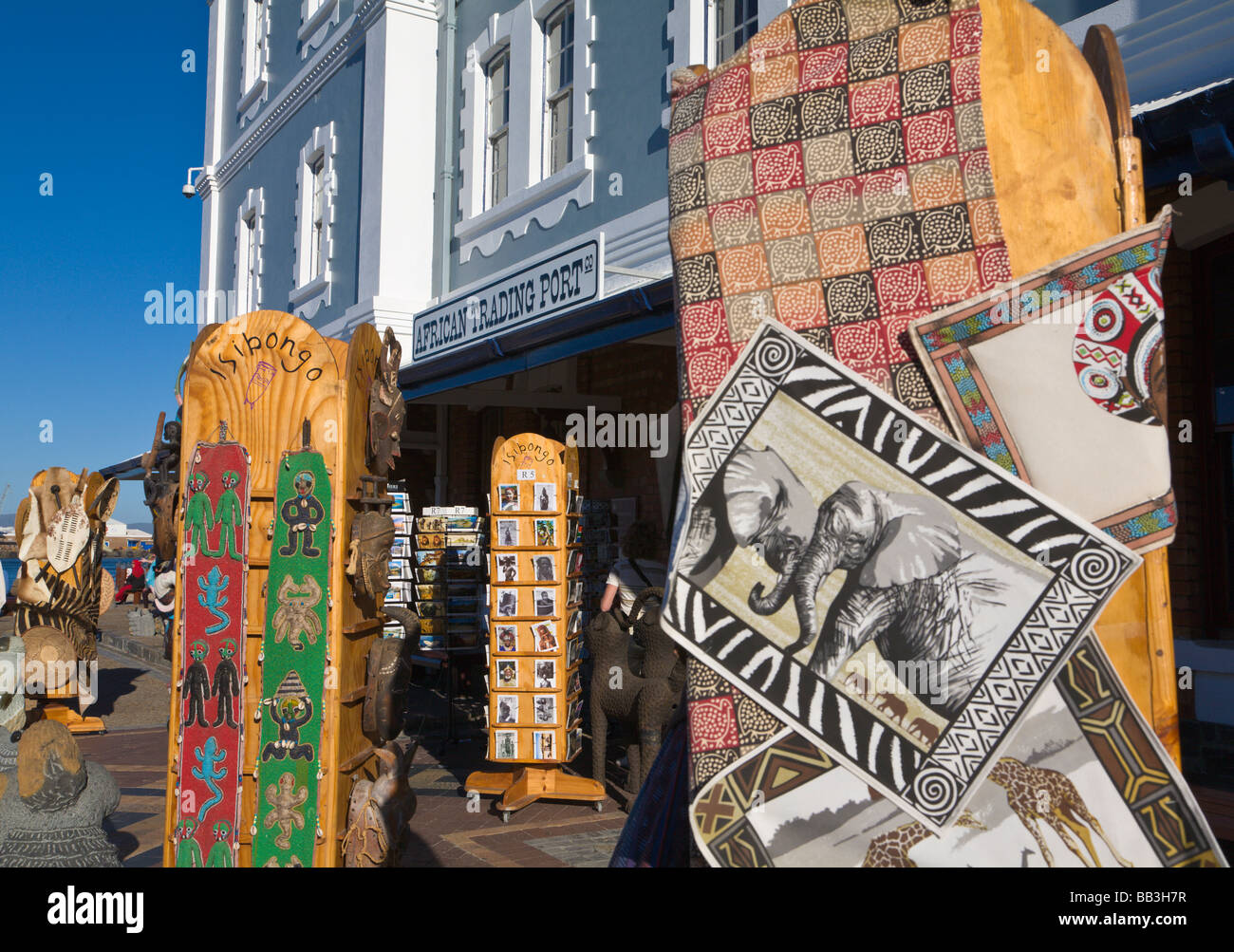 African shop, "V&A waterfront", "Cape Town", "South Africa Stock Photo ...