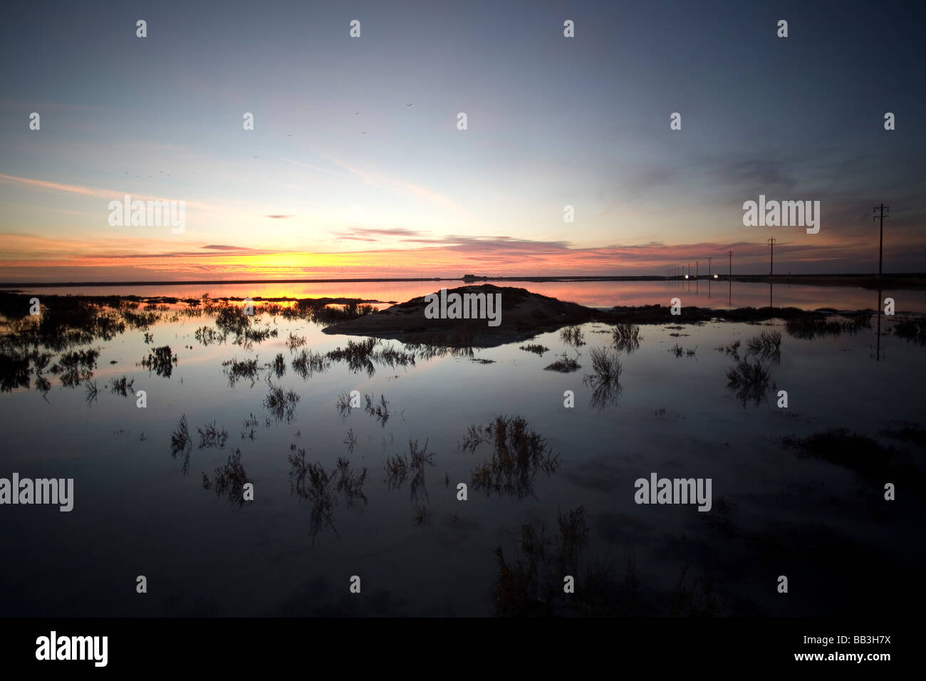 Sunset Landscape in Baja Mexico Stock Photo - Alamy