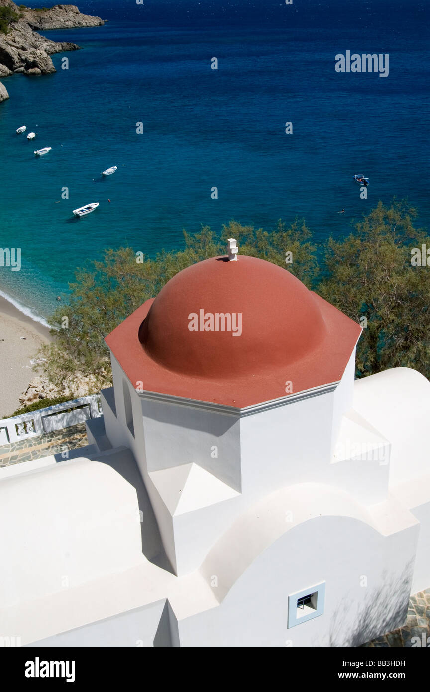 Greek Island Karpathos: Kyra Panaghia Stock Photo - Alamy