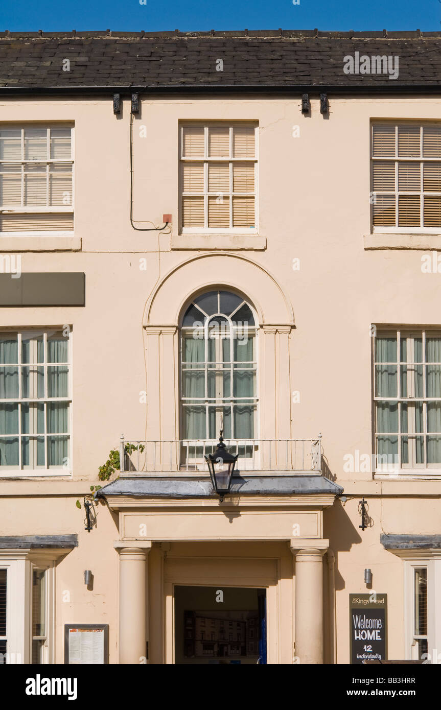 The upper storeys of the Kings Head Hotel, Beverley, East Yorkshire ...