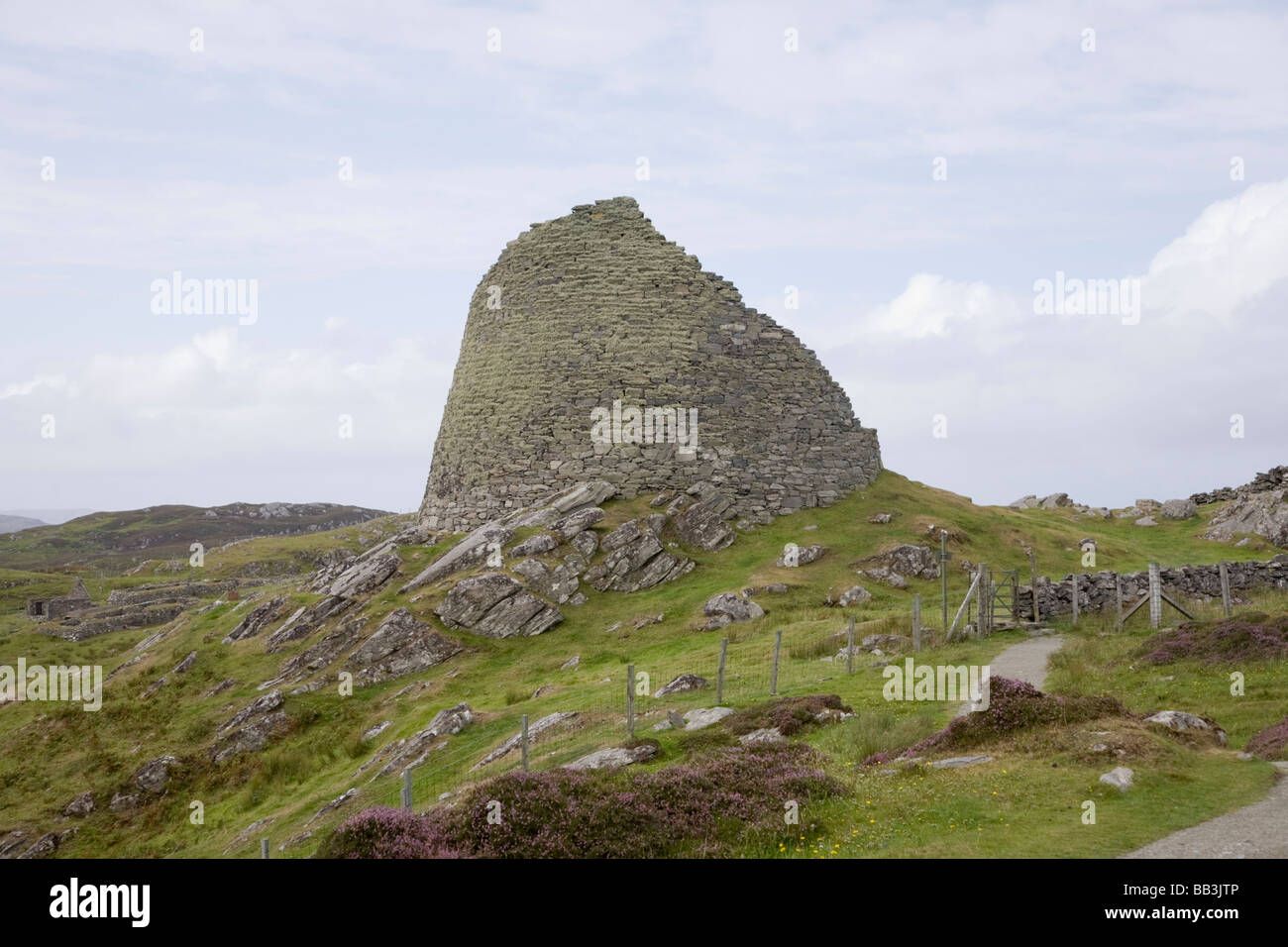 Dun Carloway Dun Charlabhaigh Broch Isle of Lewis Scotland Stock Photo ...