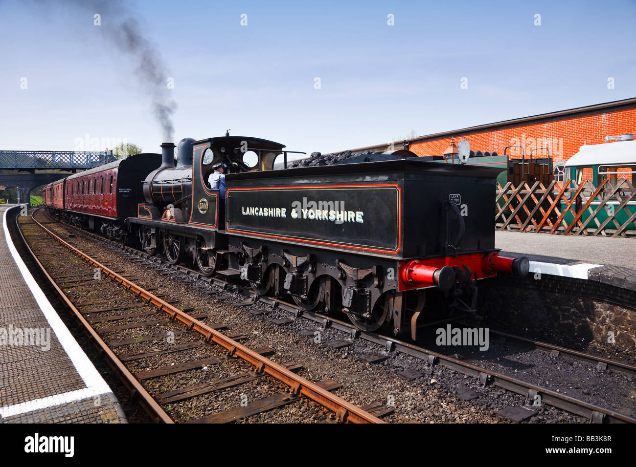 A "Steam Locomotive" sits at "Weybourne Station" on the "North Norfolk ...
