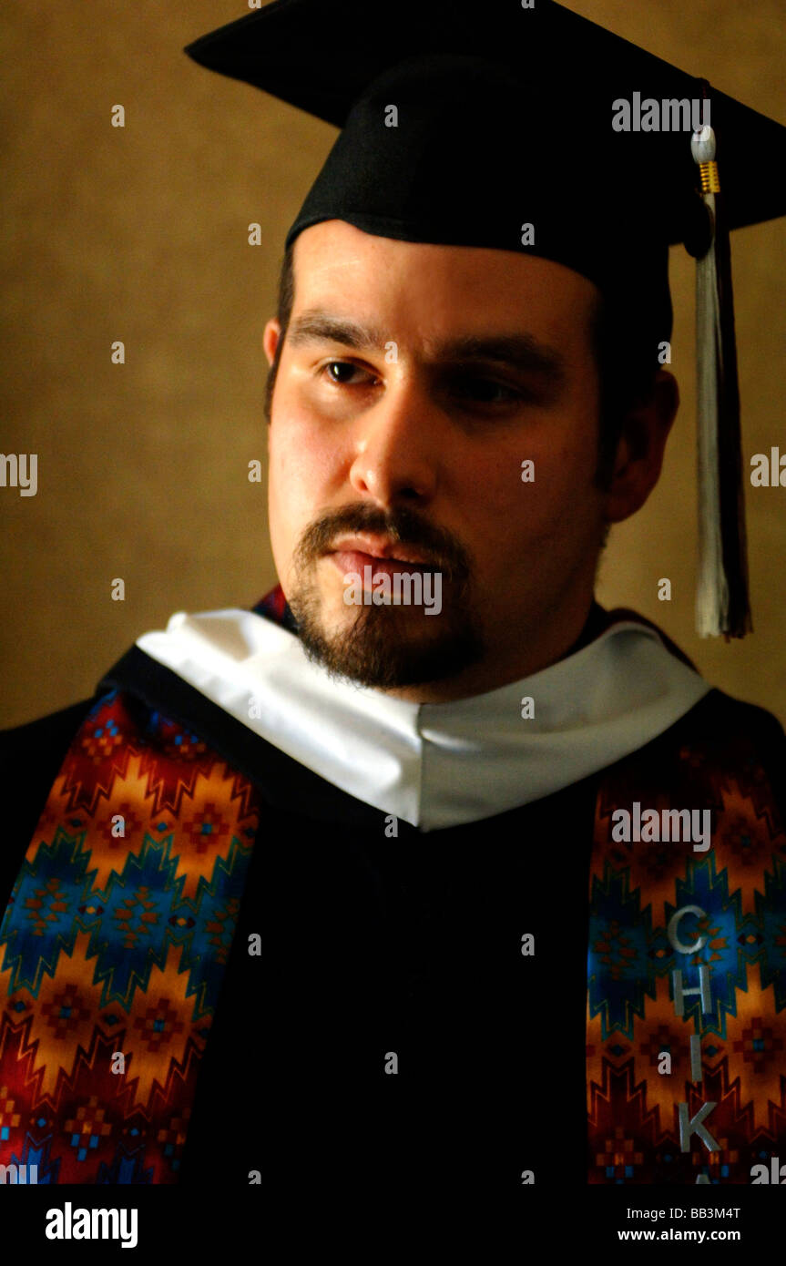 Native american college graduate hi-res stock photography and images ...