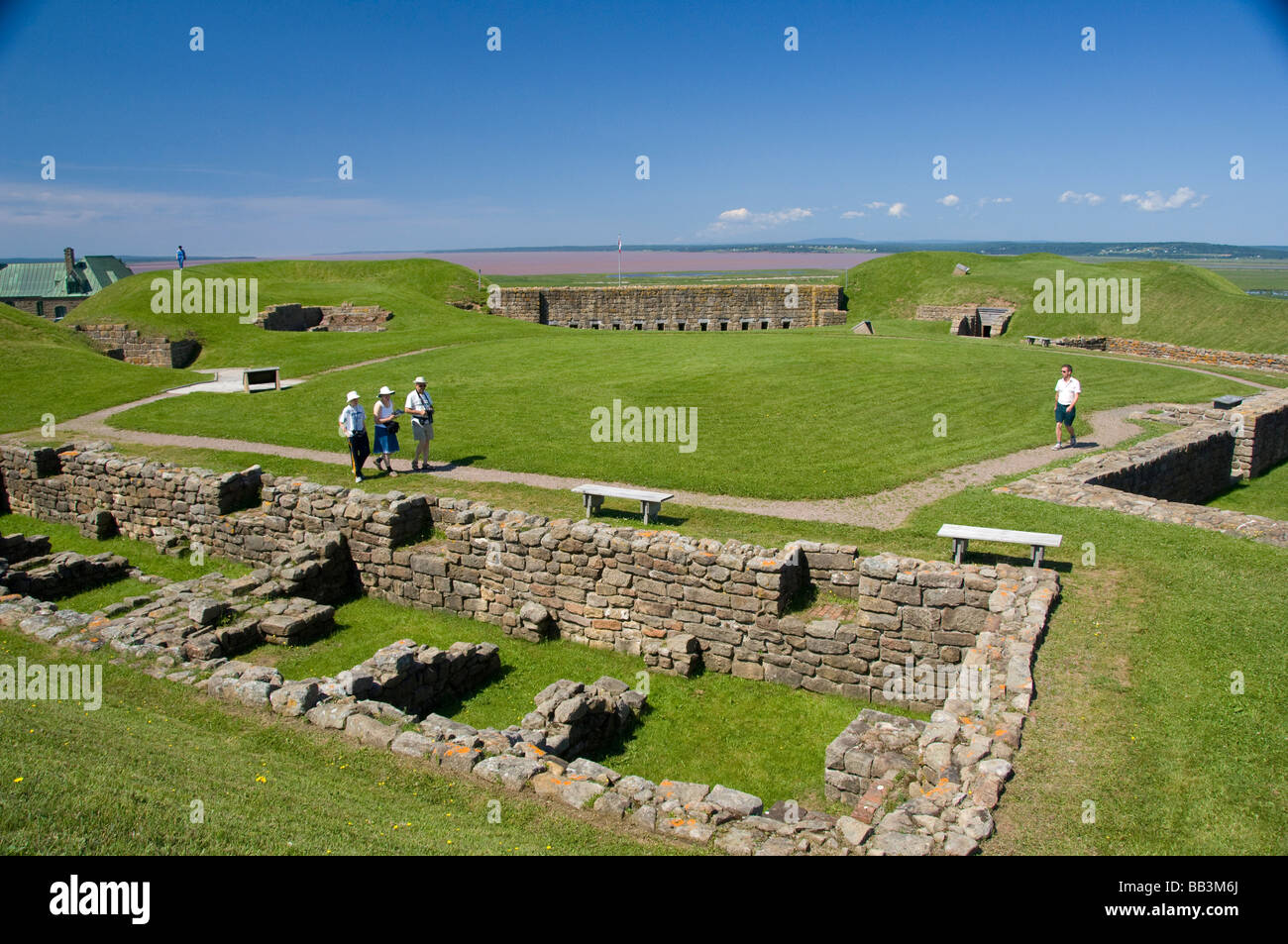 Canada, New Brunswick, Aulac. Fort Cumberland (aka Fort Beausejour ...