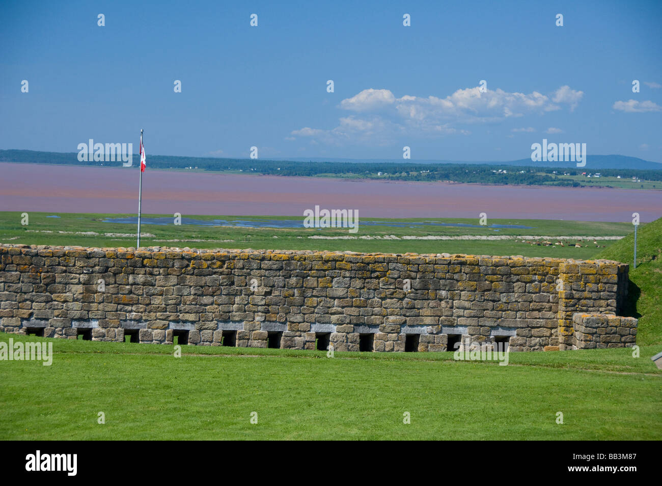 Canada, New Brunswick, Aulac. Fort Cumberland (aka Fort Beausejour ...
