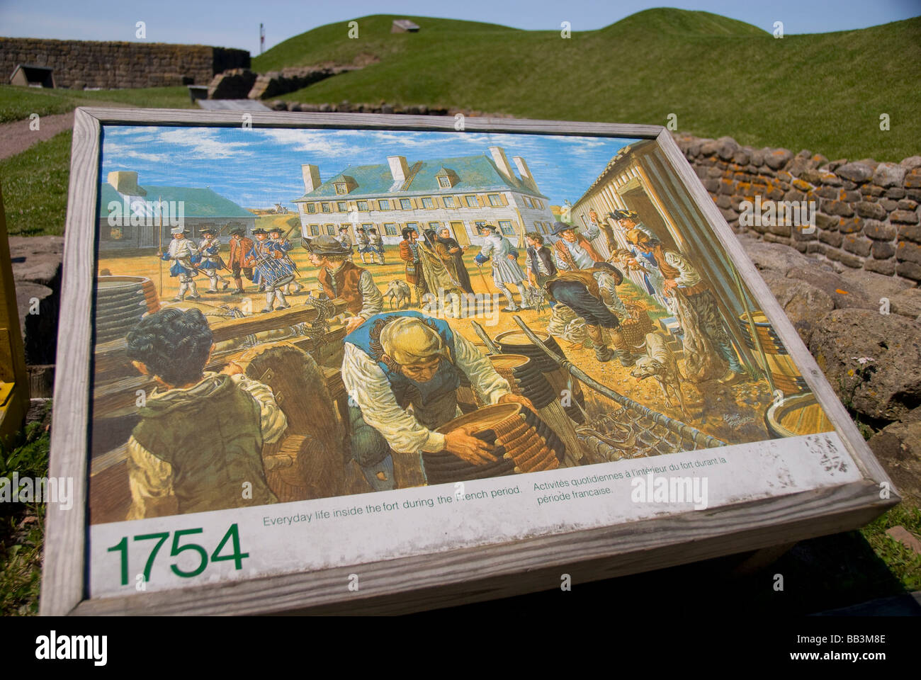 Canada, New Brunswick, Aulac. Fort Cumberland (aka Fort Beausejour ...
