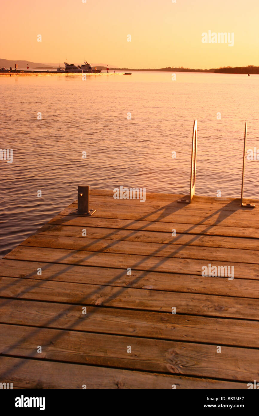 Fermanagh lake lakes jetty hi-res stock photography and images - Alamy