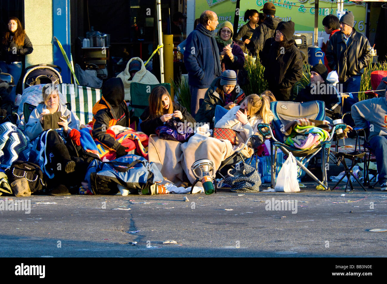 California, Pasadena. 2009 Tournament of Roses, Rose Parade. Early ...