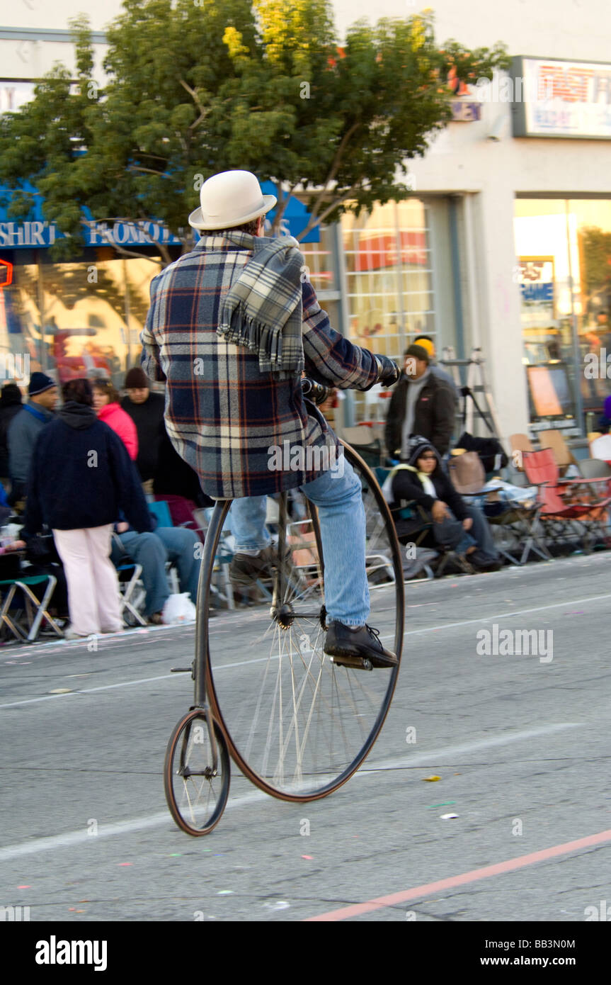 California Pasadena. 2009 Tournament of Roses Rose Parade. Old fashion ...