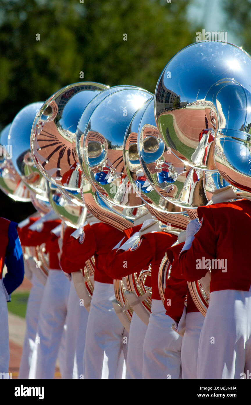 California, Pasadena. 2009 Tournament of Roses Bandfest. Bands of ...