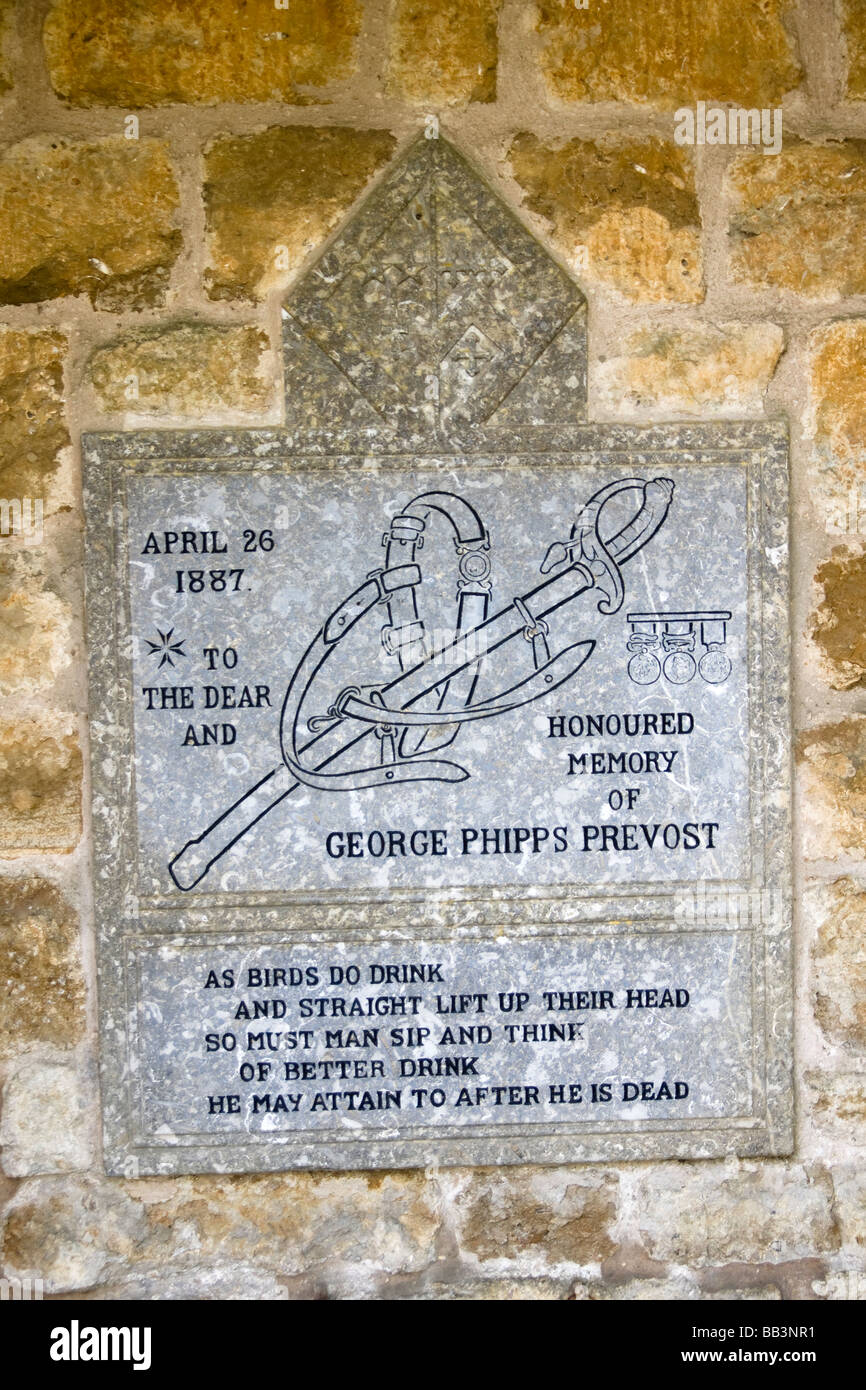 Monument to George Phipps Prevost at Stinchcombe Gloucestershire ...