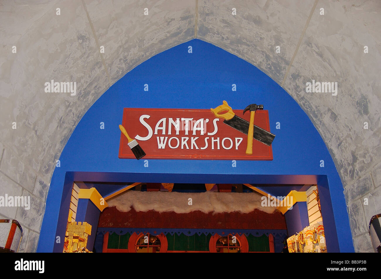 Santas workshop interior hi-res stock photography and images - Alamy