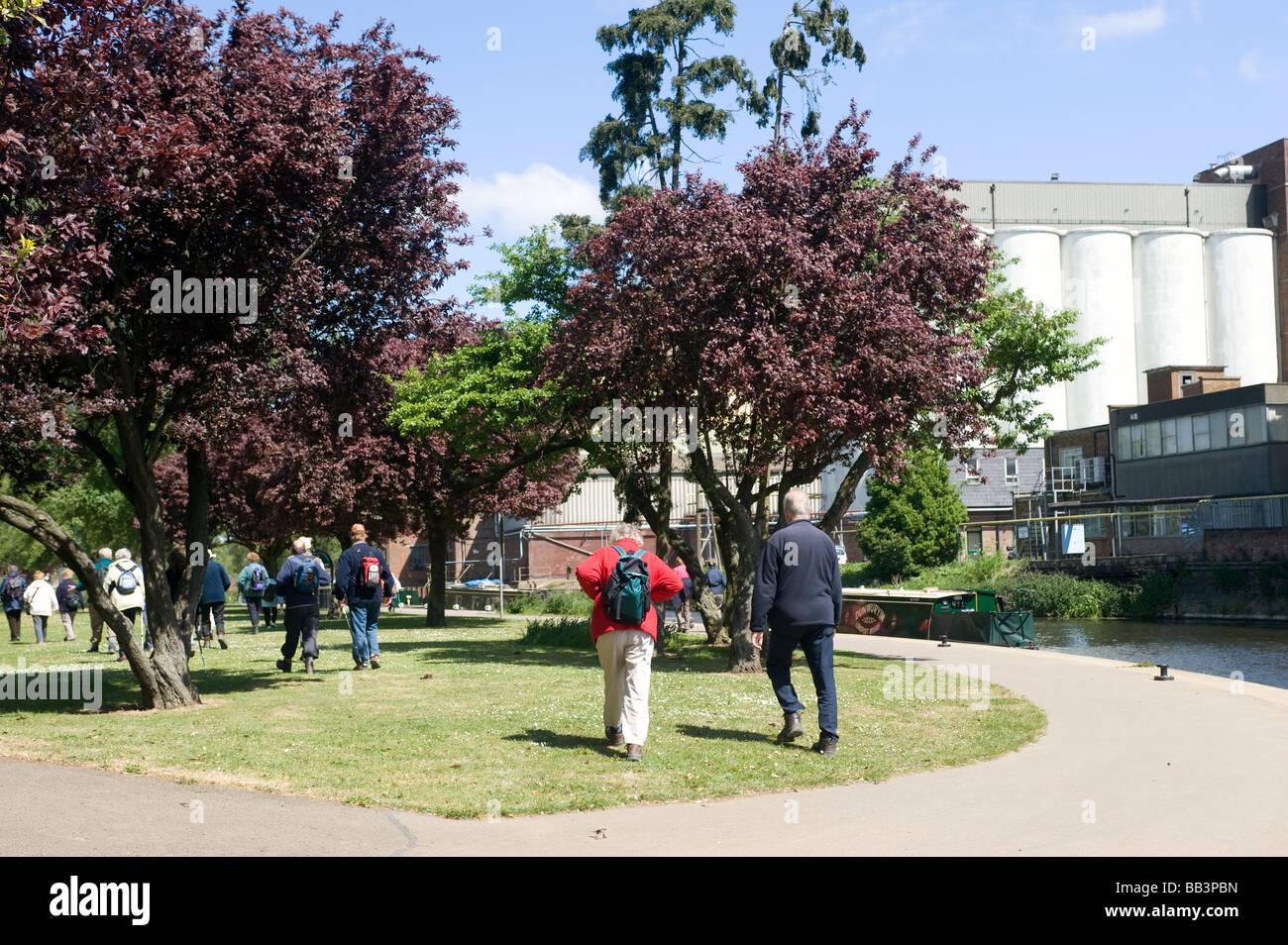 The Embankment Wellingborough Stock Photo - Alamy