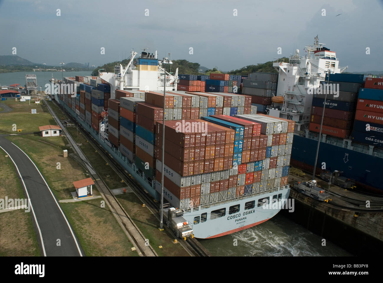 Cosco shipping panama hi-res stock photography and images - Alamy