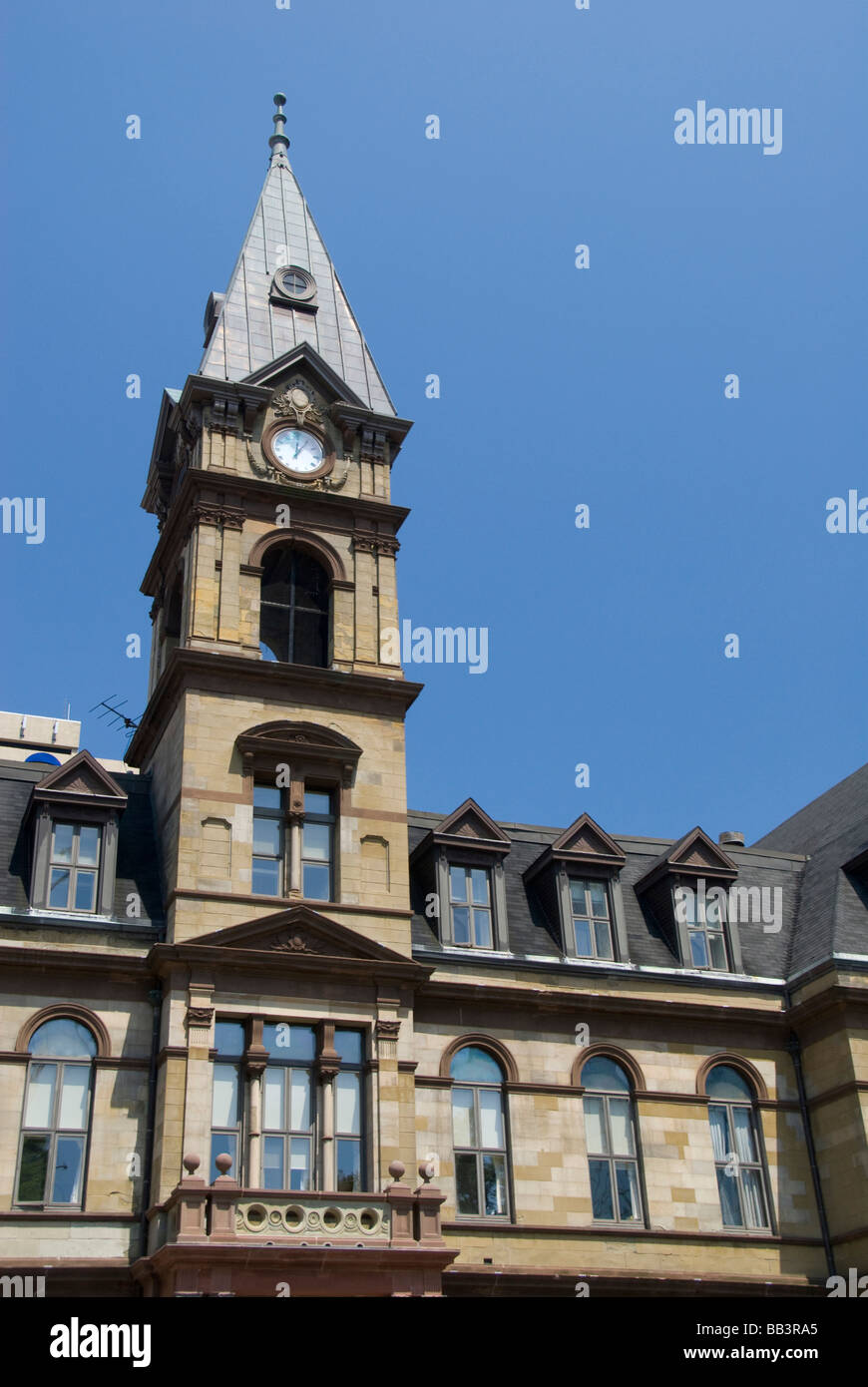 Canada, Nova Scotia, Halifax. Halifax City Hall, Victorian architecture ...