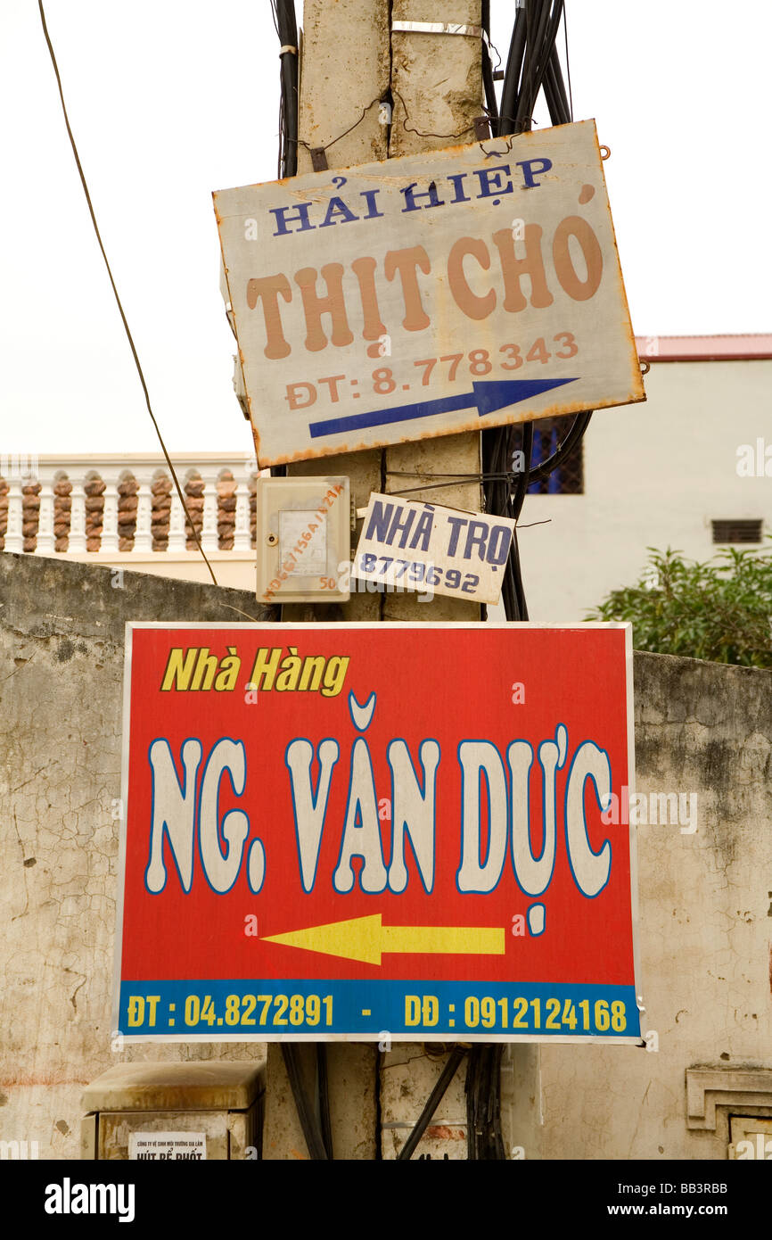 Food available at a dog meat restaurant in Hanoi Vietnam regarded as a ...