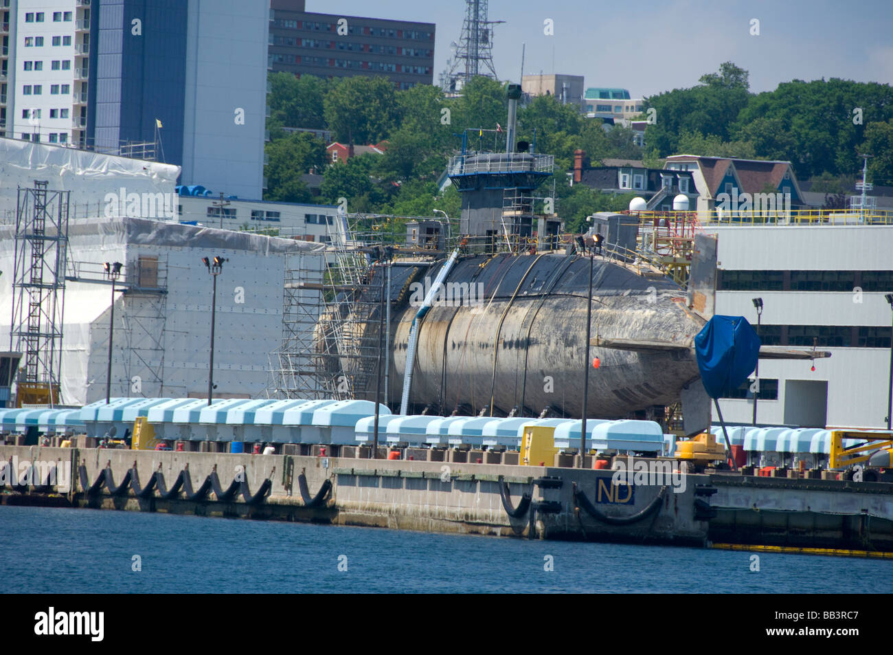 Canada, Nova Scotia, Halifax. Waterfront area, Victorian Class ...