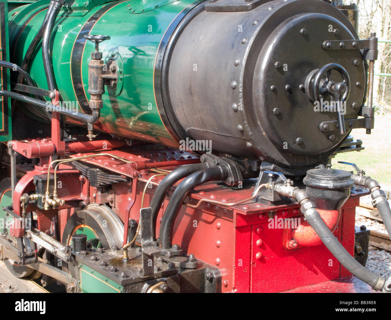 narrow gauge steam train Stock Photo - Alamy