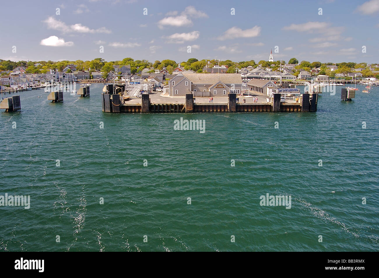 North America, USA, Massachusetts, Nantucket. Approaching Nantucket's ...