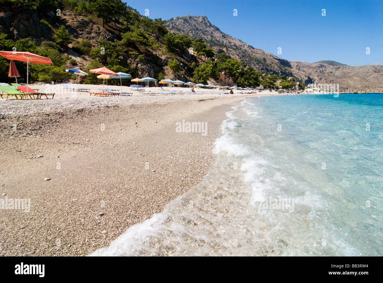 Greek Island Karpathos: Apella beach Stock Photo - Alamy