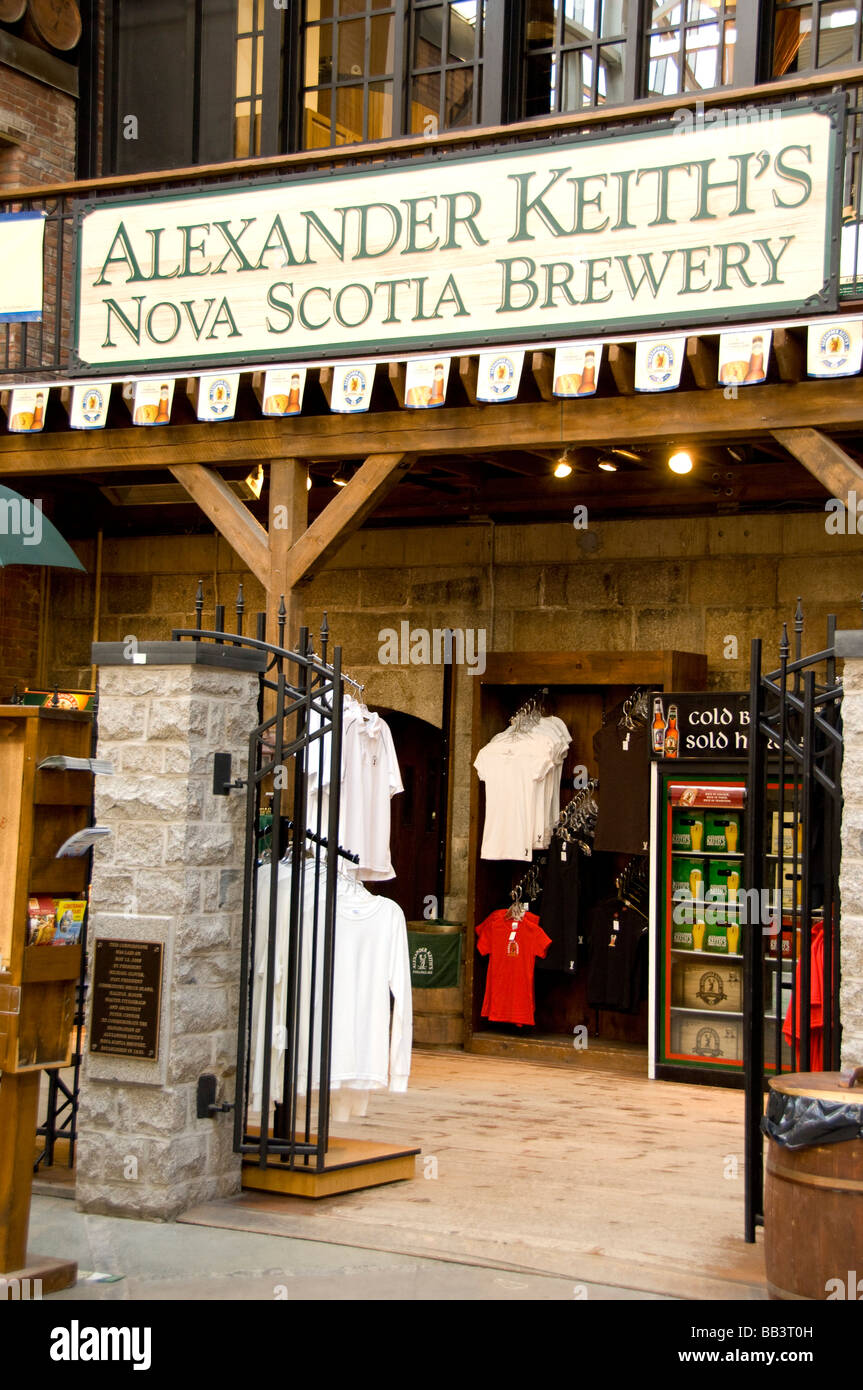 Canada, Nova Scotia, Halifax. Alexander Keith's Nova Scotia Brewery ...