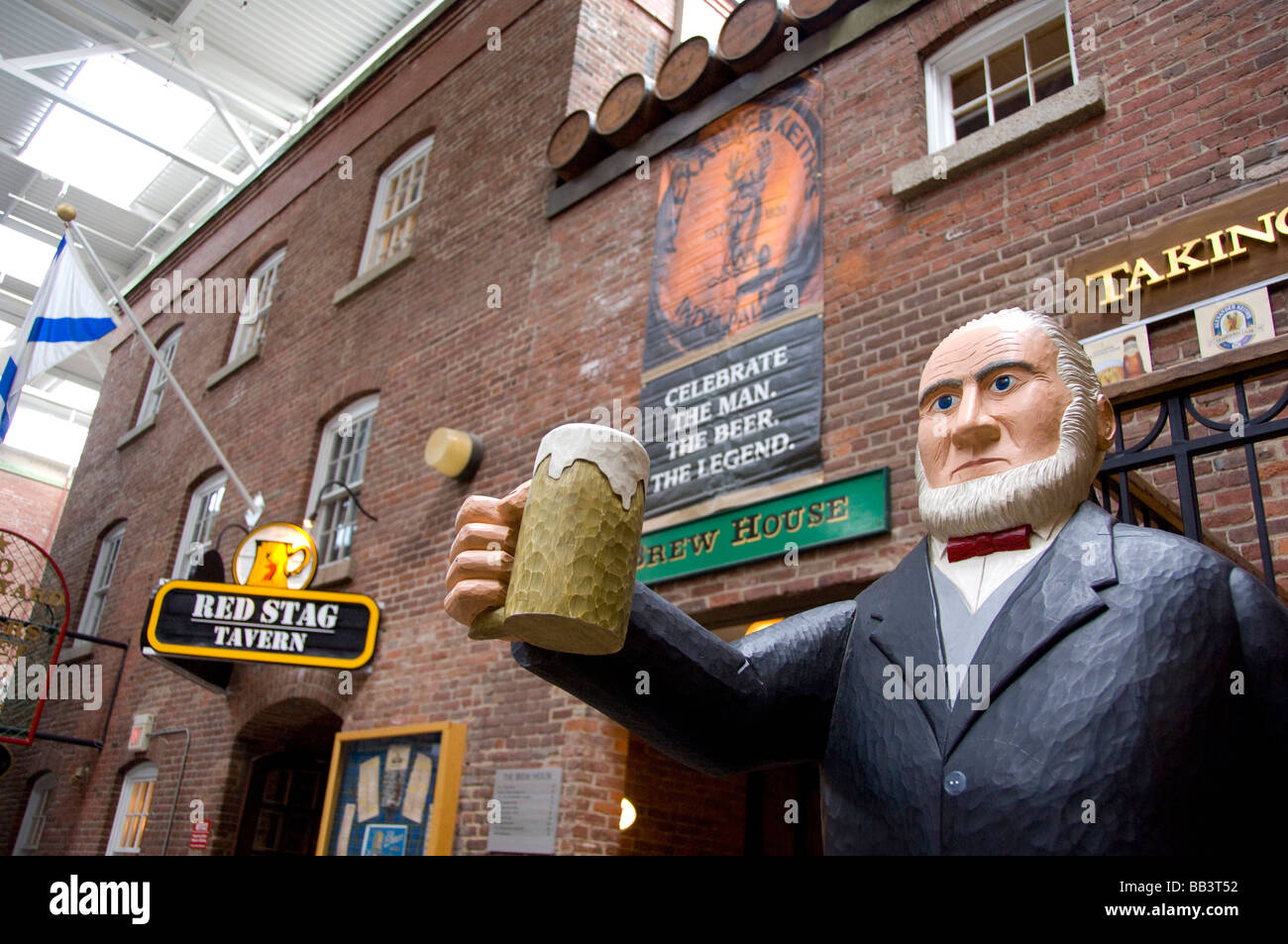 Canada, Nova Scotia, Halifax. Alexander Keith's Nova Scotia Brewery ...
