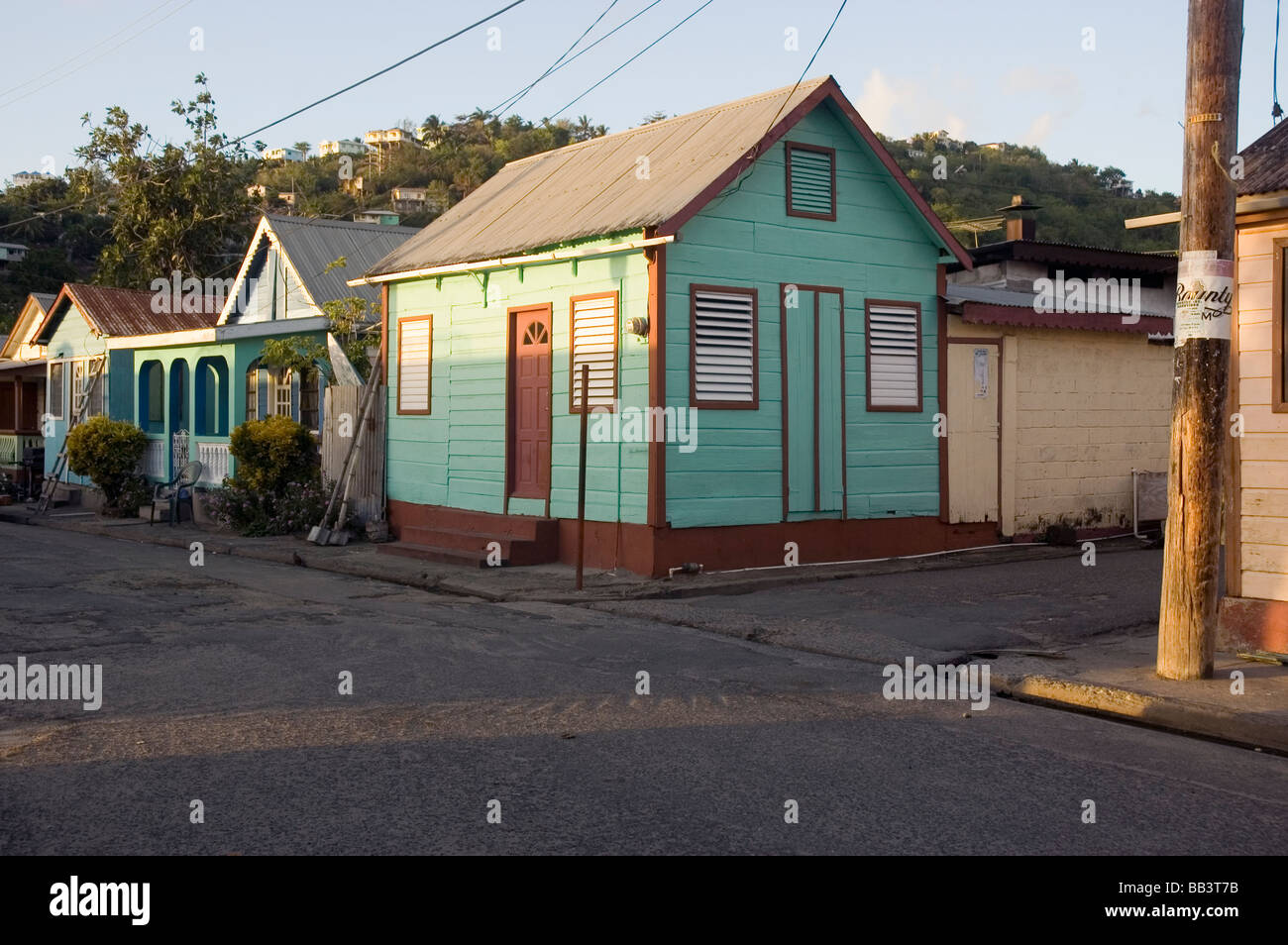 Anse la Raye, St Lucia Stock Photo - Alamy