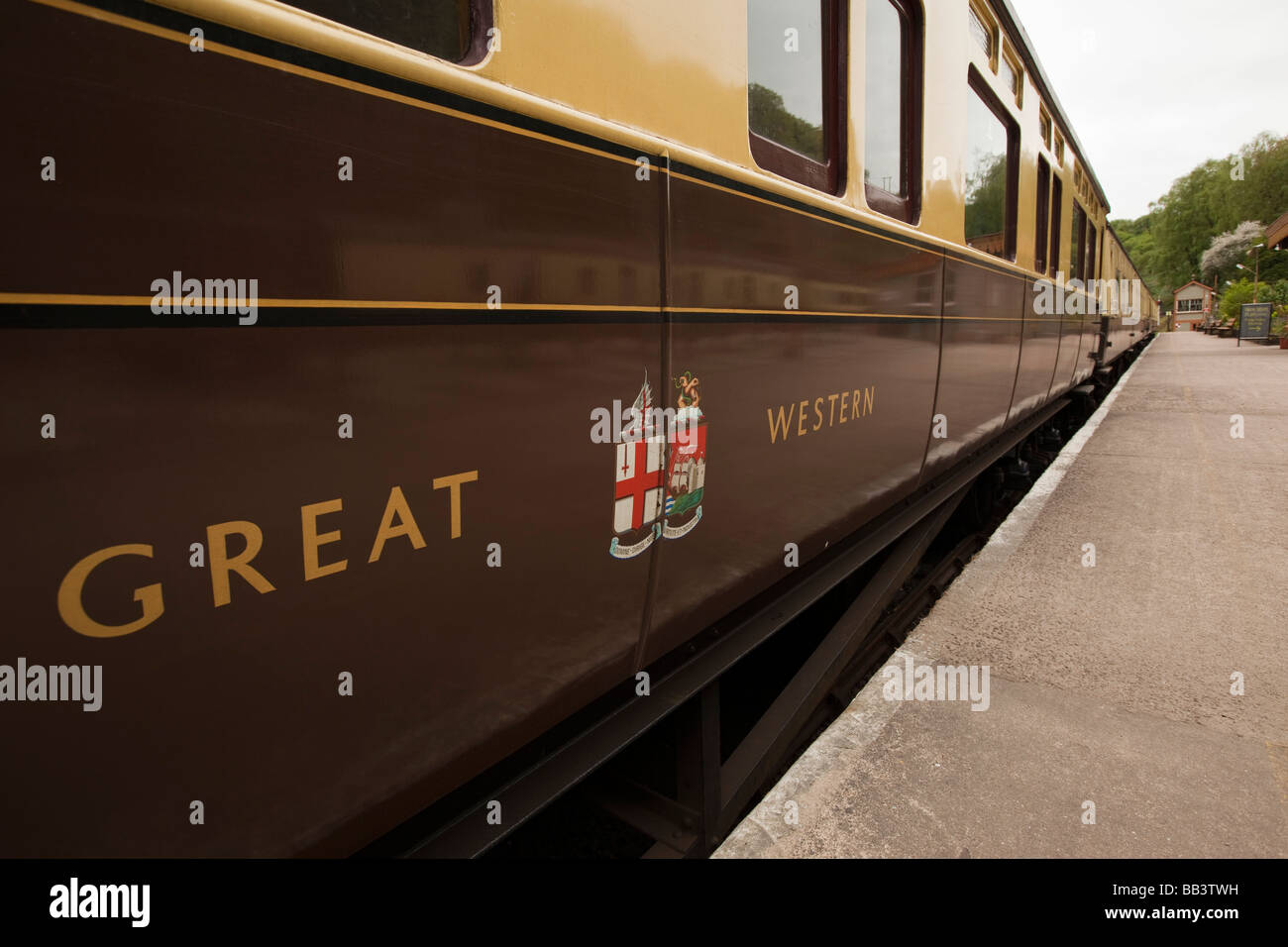 UK Gloucestershire Forest of Dean Dean Forest Railway Great Western ...