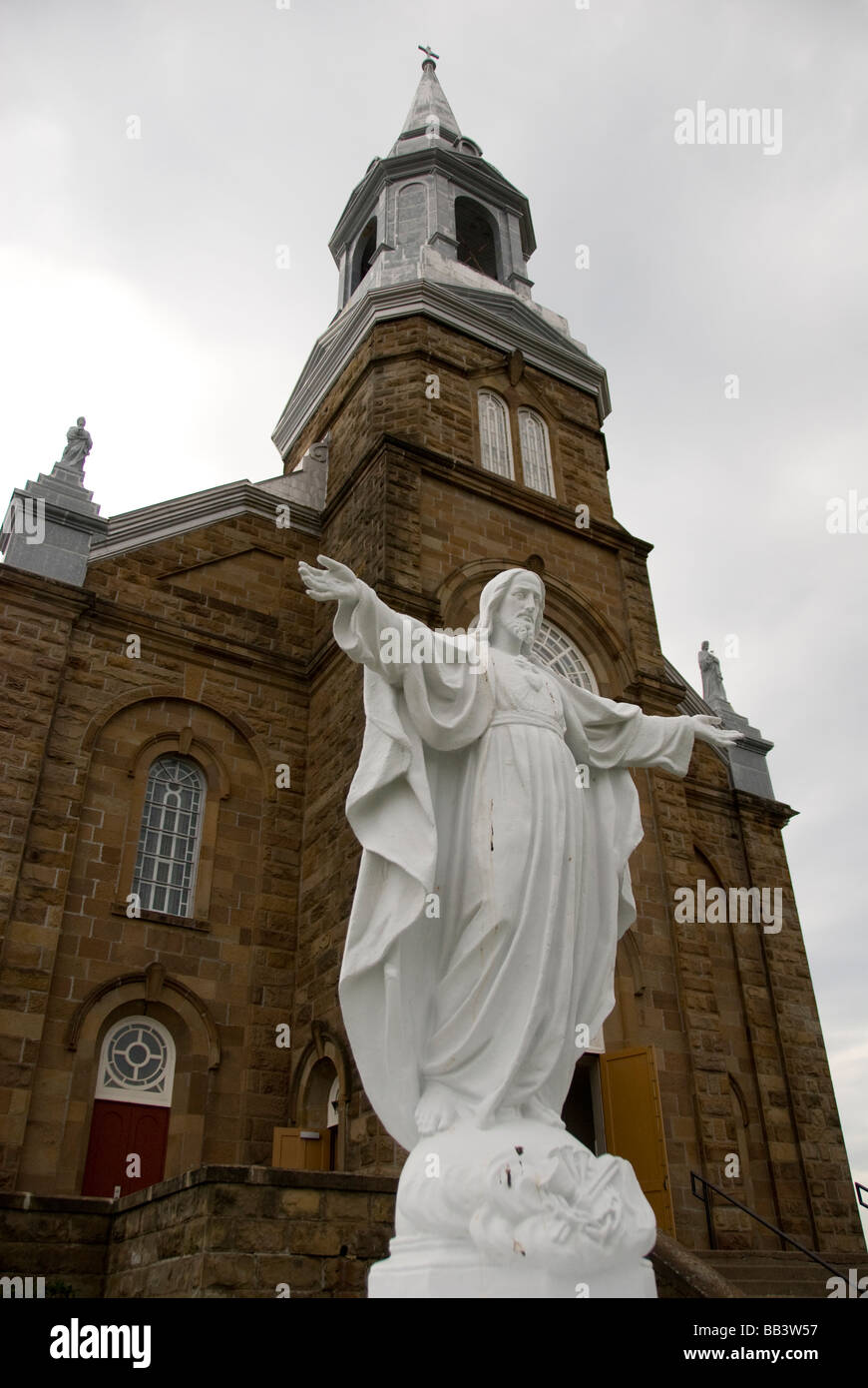 Cheticamp cathedral hi-res stock photography and images - Alamy
