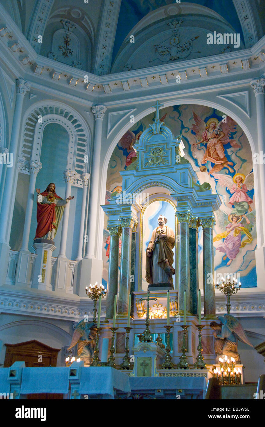 Cheticamp nova scotia church hi-res stock photography and images - Alamy