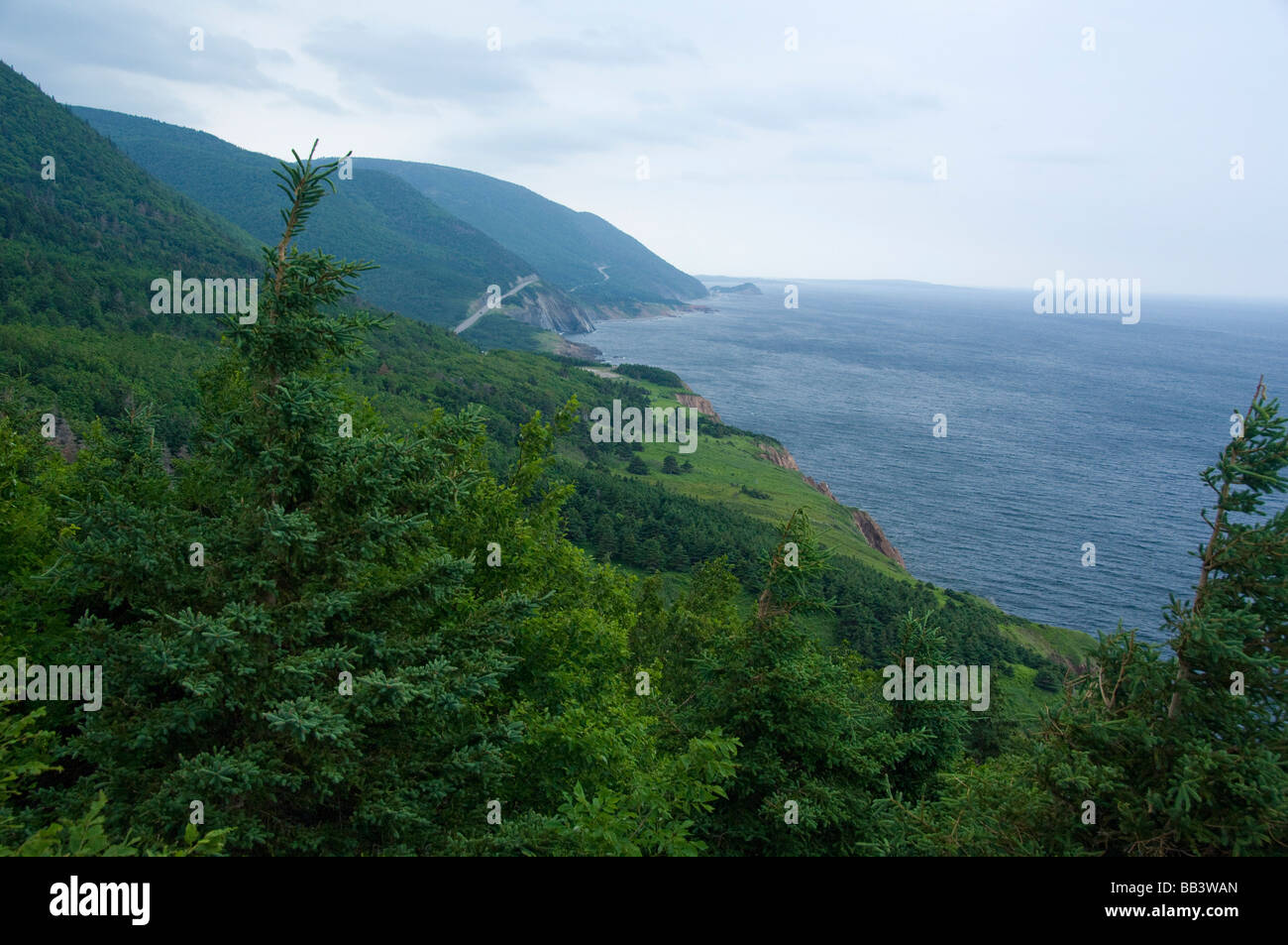 Cabot trail coastal scenic view hi-res stock photography and images - Alamy