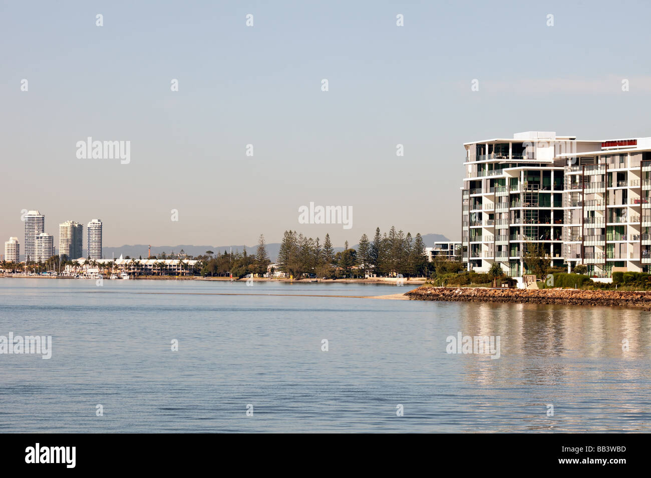 Urban waterfront housing multiple dwellings for residential use Stock ...