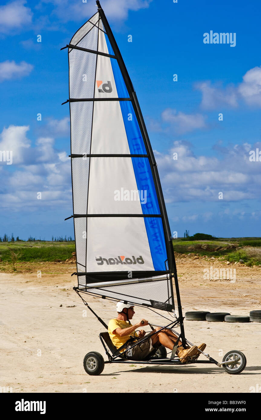 Blokart land yacht hi-res stock photography and images - Alamy